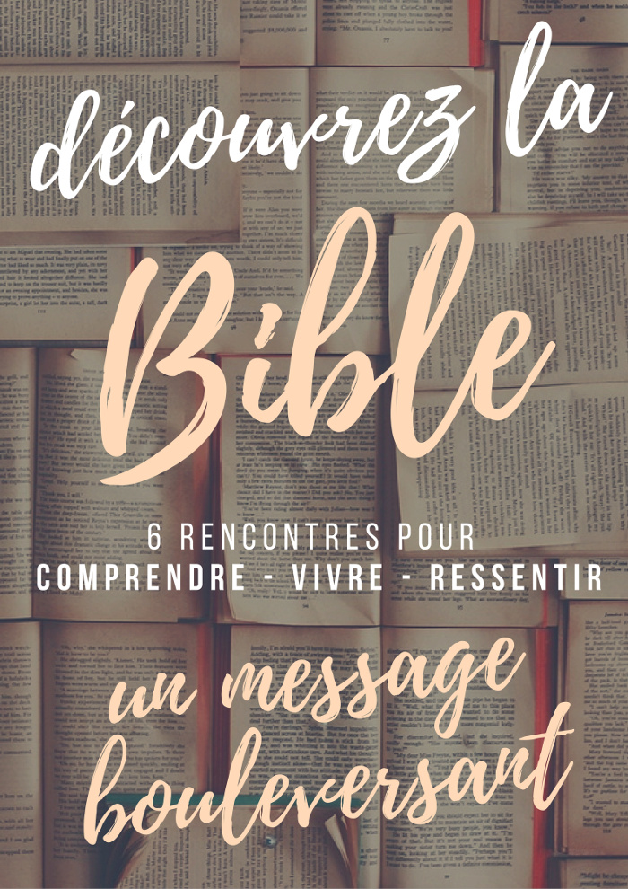 Découvrir la Bible - Église Évangélique Baptiste du Mée sur Seine